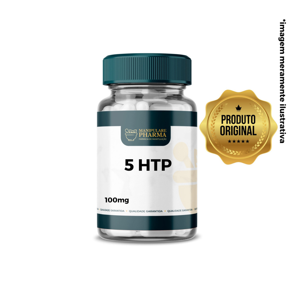5-HTP 100mg - 30 cap | Shopee Brasil