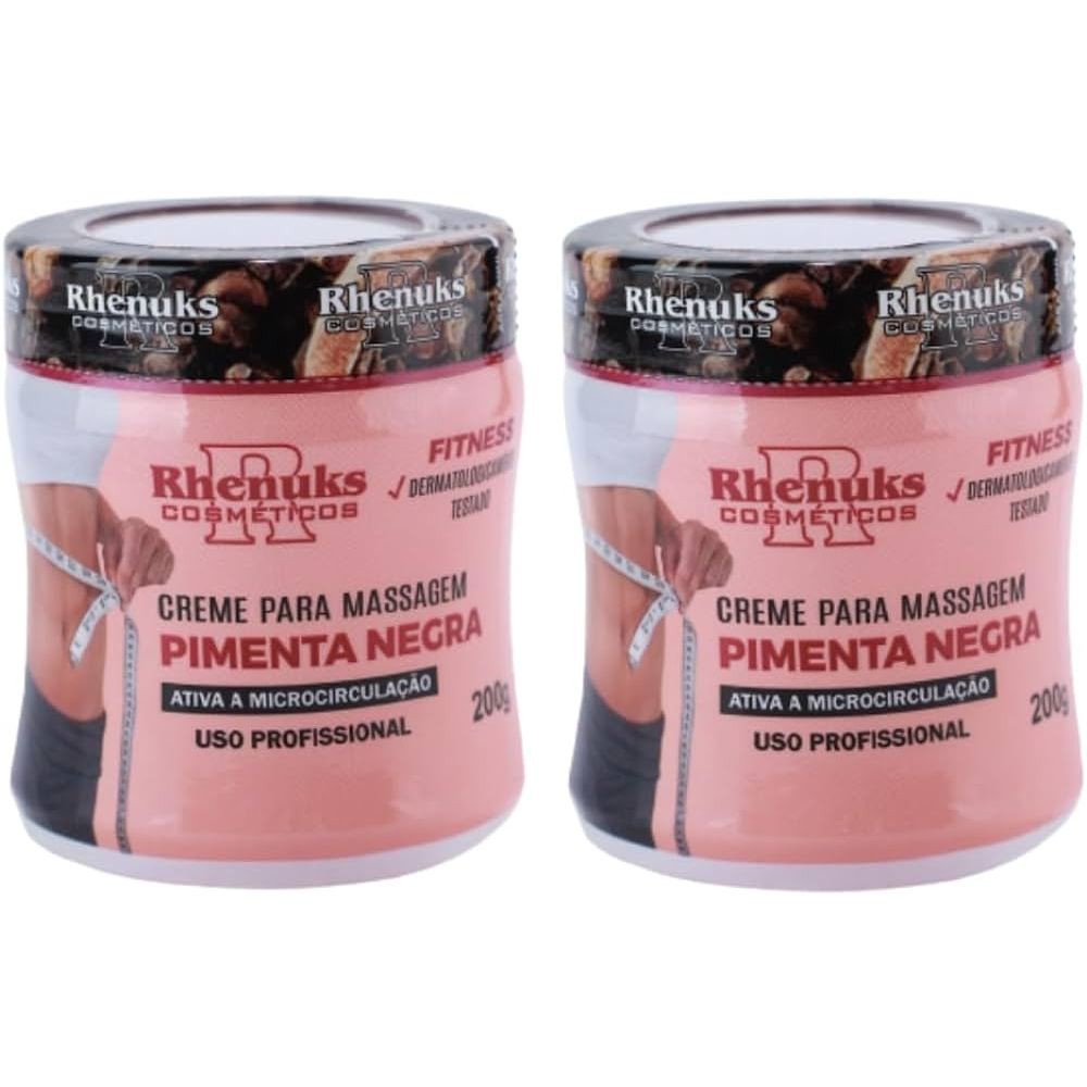 2Und Gel Redutor De Medidas Pimenta Negra 200g | Shopee Brasil