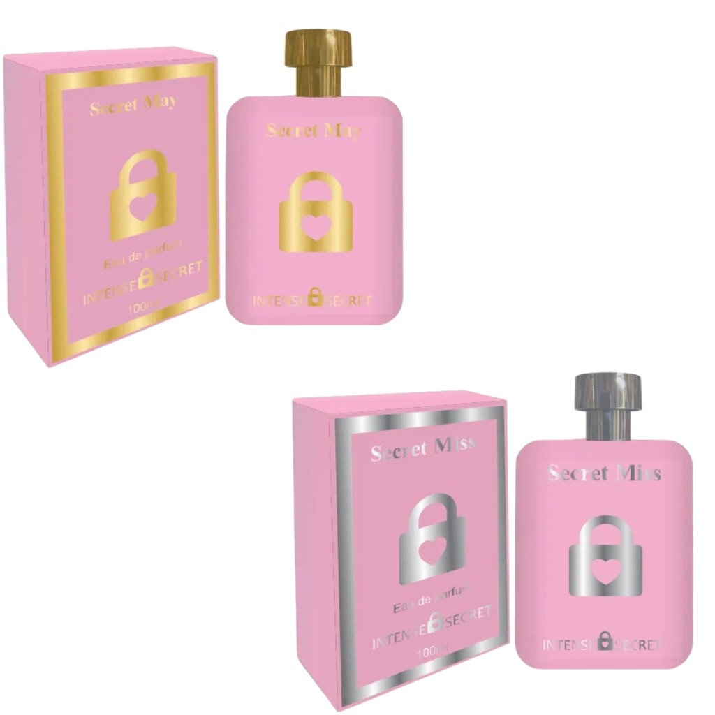 Combo Eau de Parfum Secret May + Secret Miss - Intense Secret | Shopee ...