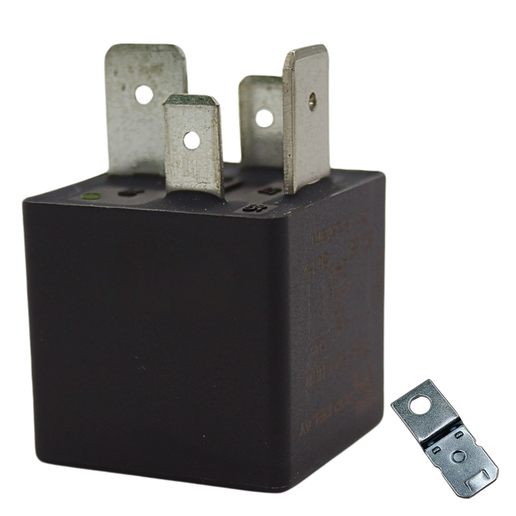 Relé Automotivo 4 Terminais Auxiliar 12V 80A C/ Resistor | Shopee Brasil