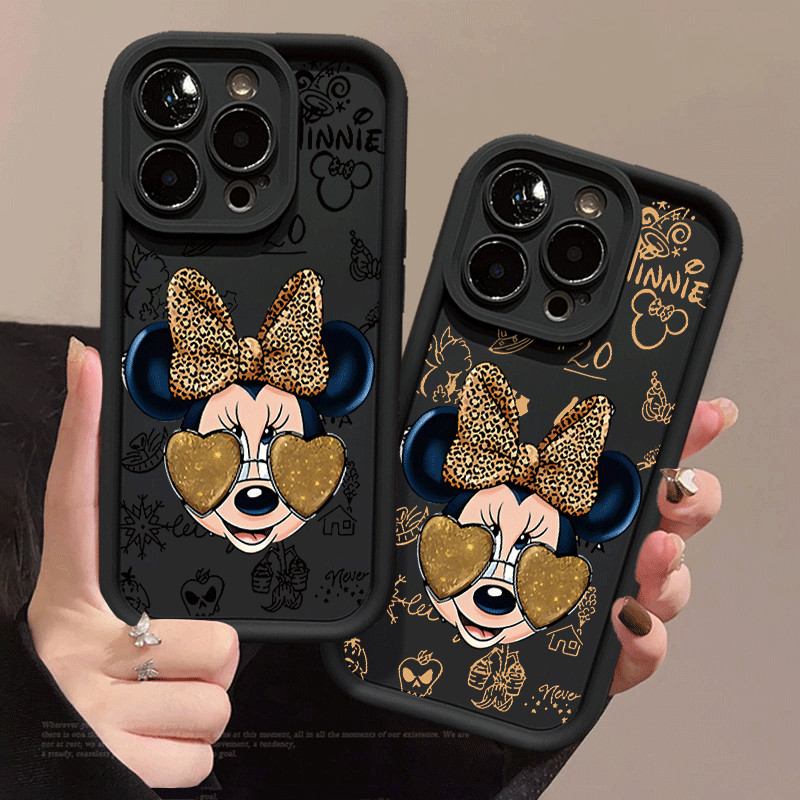Capinha Capa de Anti queda fosco Molde da Minnie Mouse Aplica se a ...