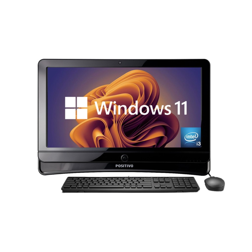 All In One AIO Computador Completo Positivo U900 Intel Core i3 2ª i3 ...