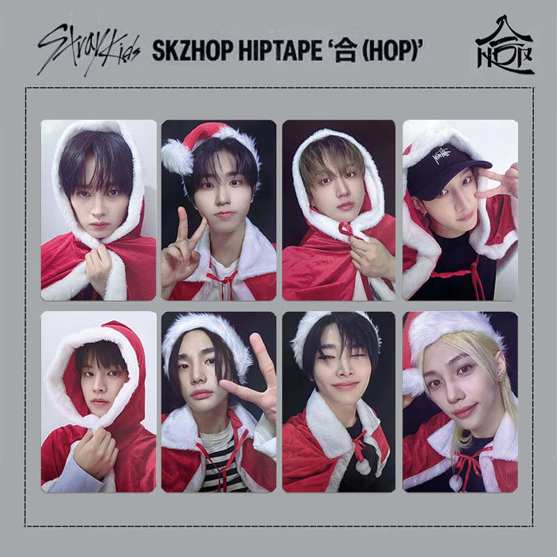 8-9pcs STRAY Kids SKZ HOP Lomo Cards The Street HIP TAPE Retorno UNVEIL ...
