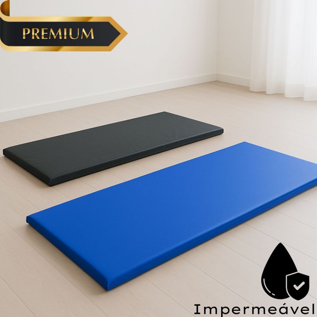 Colchonete Academia Treinos Com Espuma De Alta Densidade 90X40X3cm ...