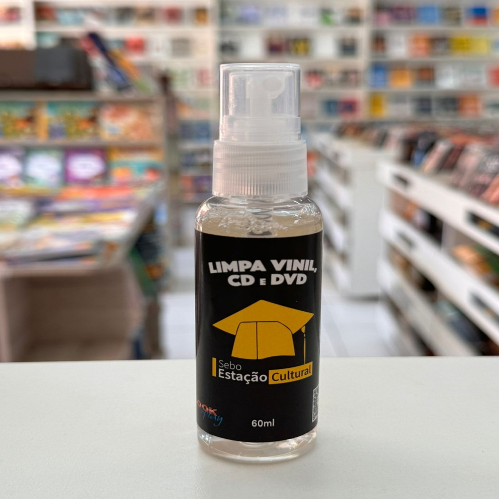 LP Vinil: SPRAY LIMPA DISCOS (VINIL - CD - DVD) 60ml de INDICADO PARA TODOS OS TIPOS DE LPS E ...