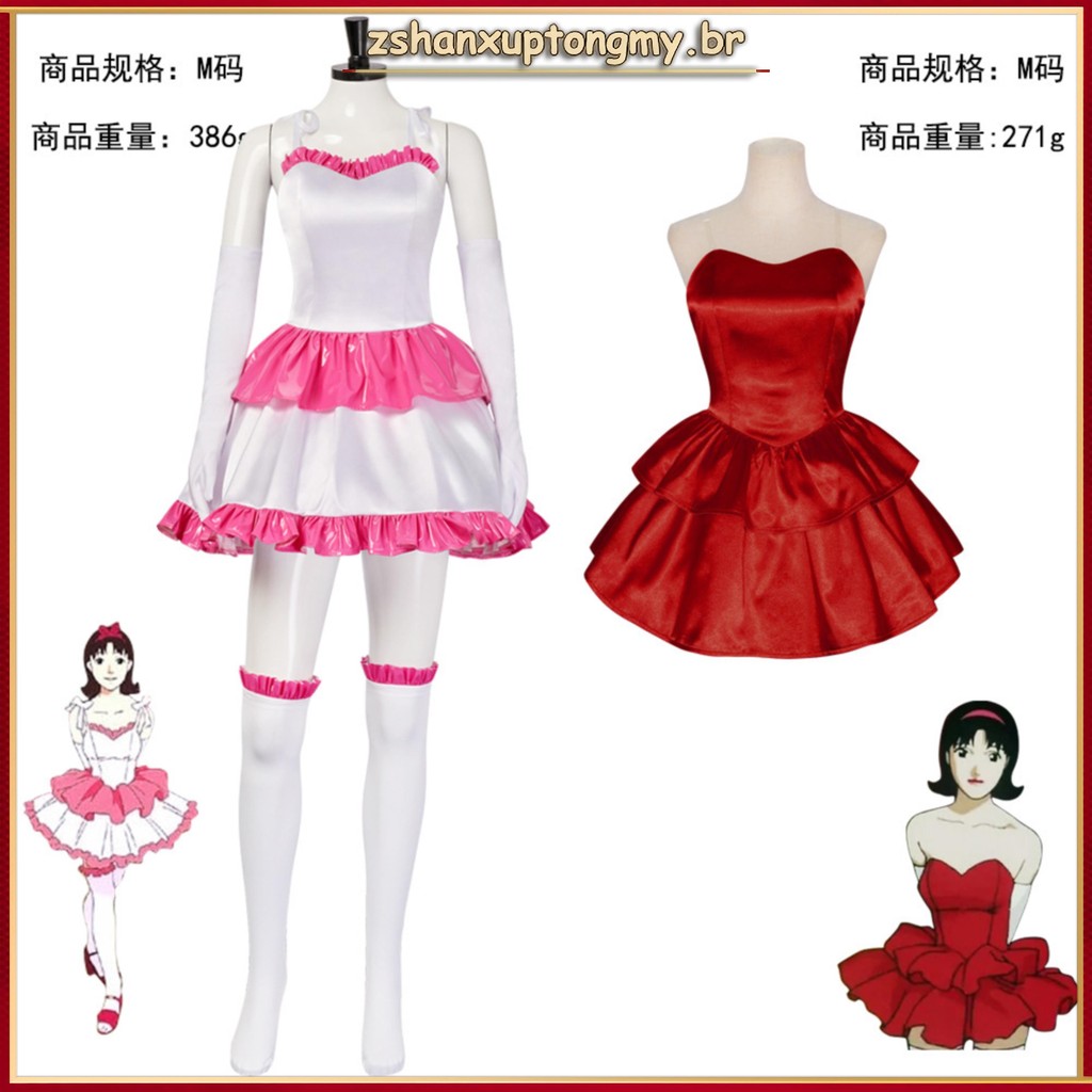 Anime Movie Perfect BLUE Cosplay Vestuário De Roupa Completa Sem Mangas ...