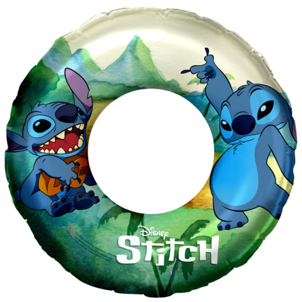 Boia Stitch Infantil Circular Lilo Stitch Disney Piscina | Shopee Brasil