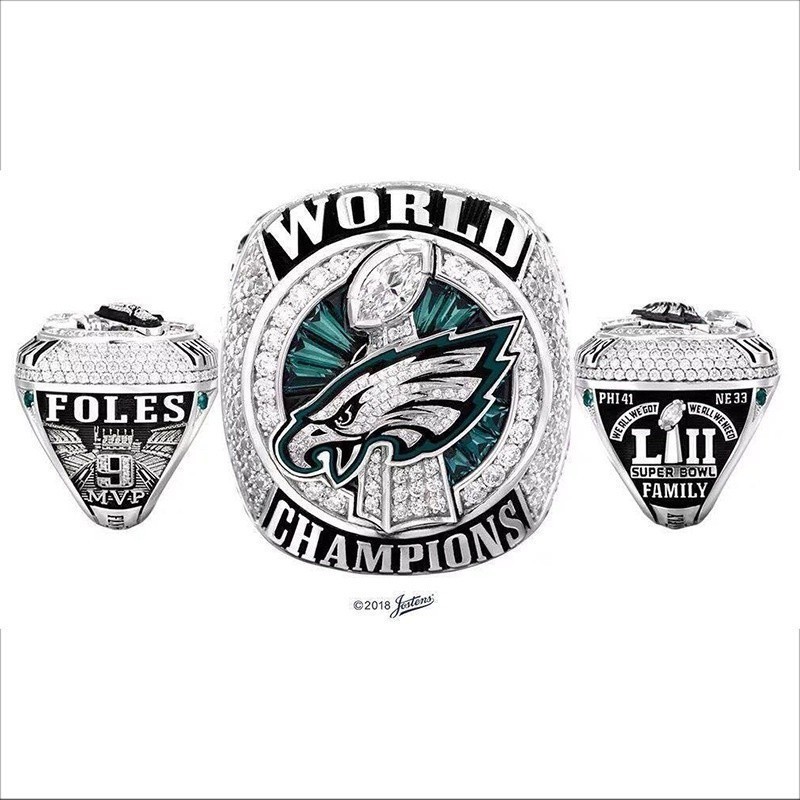 Anel de alta qualidade NFL Philadelphia Eagles Champion Ring/Men's ...