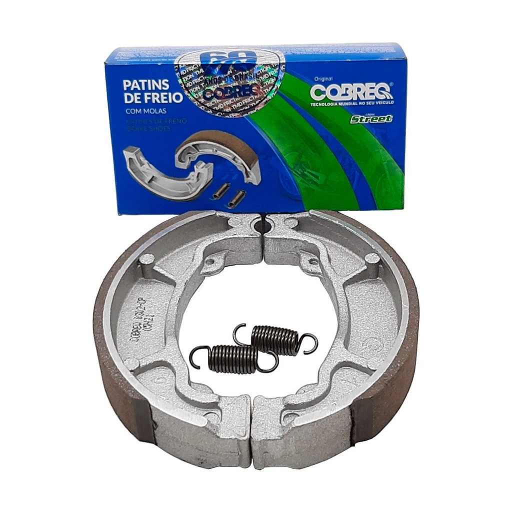 PATIM FREIO LONA YAMAHA YBR 125 FACTOR 125 FAZER 250 | Shopee Brasil
