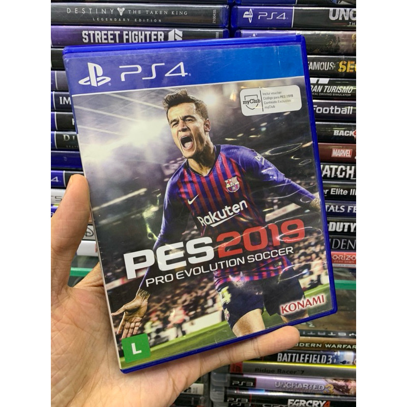 Pes 2019 Pro Evolution Soccer 2019 PlayStation 4 Original Midia Física | Shopee Brasil
