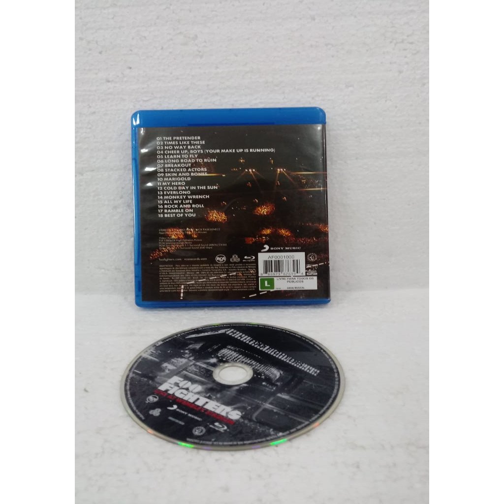 DVD: FOO FIGHTERS LIVE AT WEMBLEY STADIUM editora | Shopee Brasil