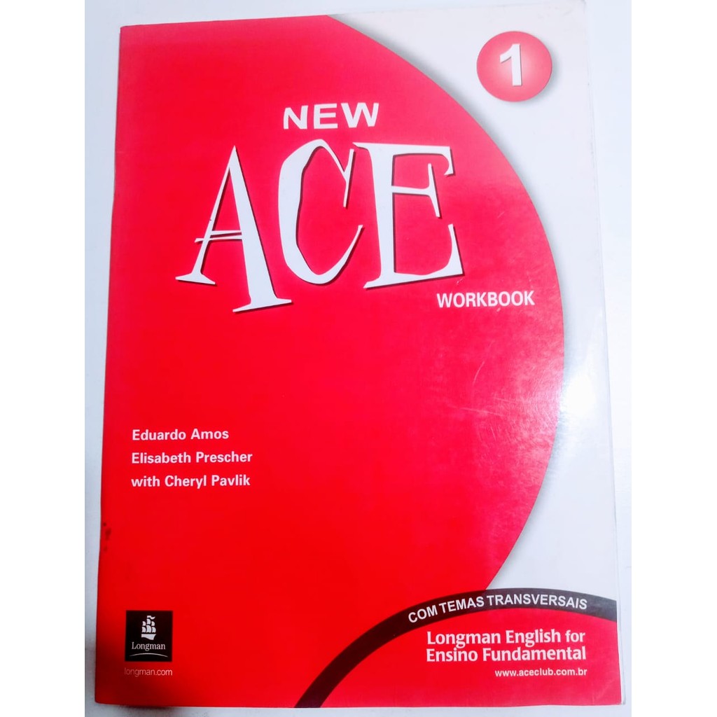 New Ace 1 - Workbook de Eduardo Amos 7116457 | Shopee Brasil