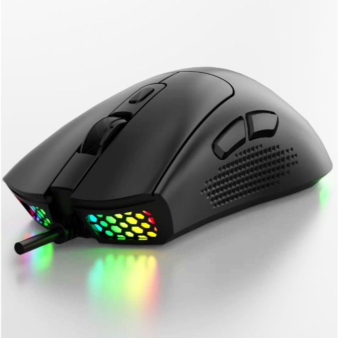 Mouse Gamer Jogo 7200 Dpi Óptico Led Rgb Usb Pc Videogame | Shopee Brasil