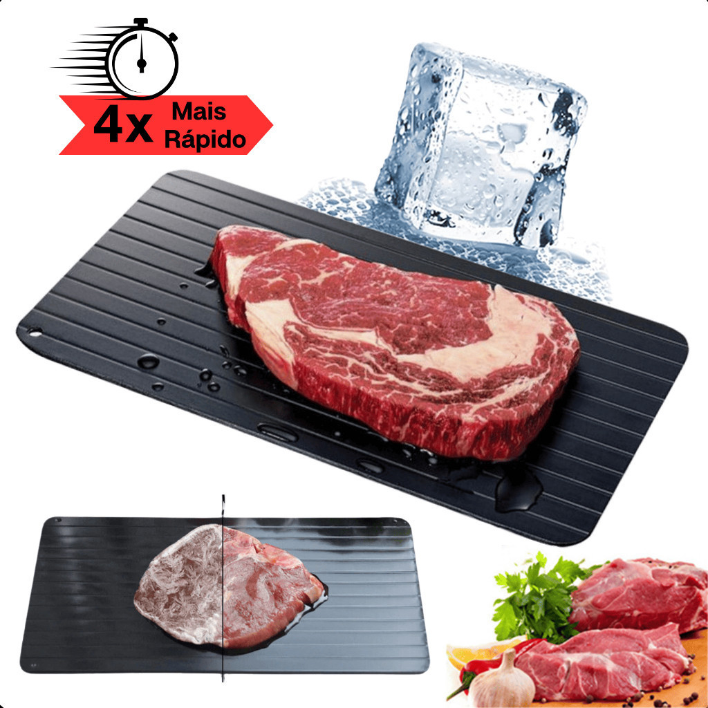 Tabua Magica Descongelar Rápido Carne Alimentos 23x17 Defrost Express ...