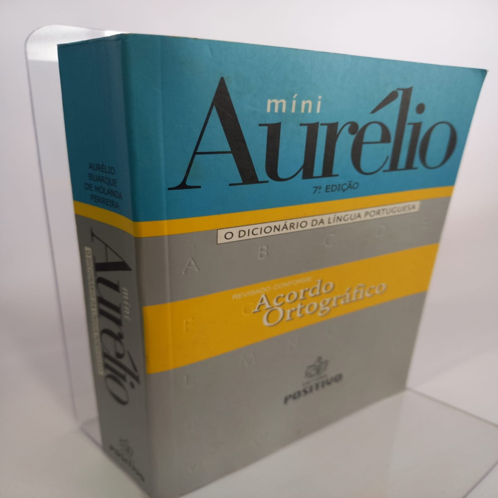 Mini Aurelio O Dicionario da Lingua Portuguesa Nova Ortografia autor ...