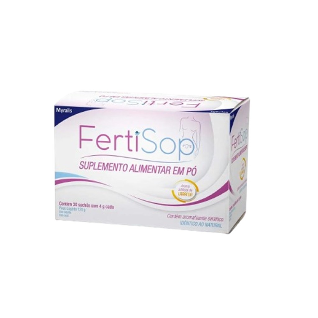 Suplemento Alimentar Fertisop C/30 Sachês De 4g - Myralis | Shopee Brasil