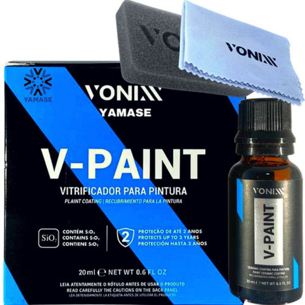 V Paint Vitrificador Pintura Automotiva Vpaint 20ml Vonixx | Shopee Brasil