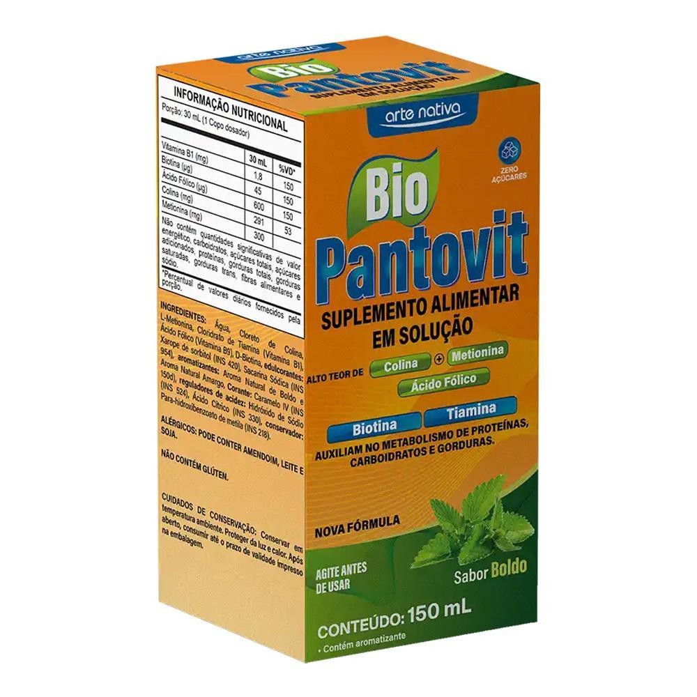 BIO PANTOVIT SABOR BOLDO COM 150ML | Shopee Brasil
