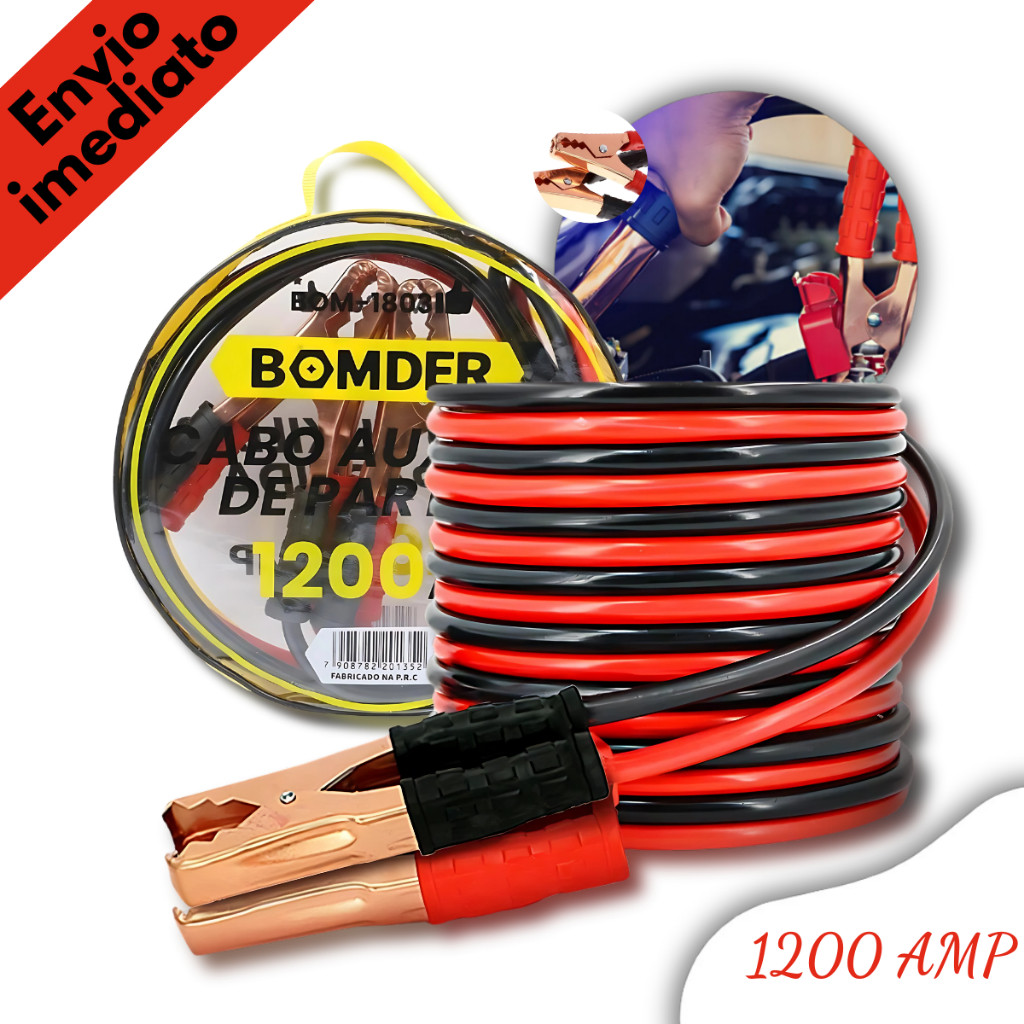 Cabo De Chupeta Bateria Transferência de Carga 500amp 800amp 1200amp ... Cabo De Chupeta Bateria Transferência de Carga 500amp 800amp 1200amp ...