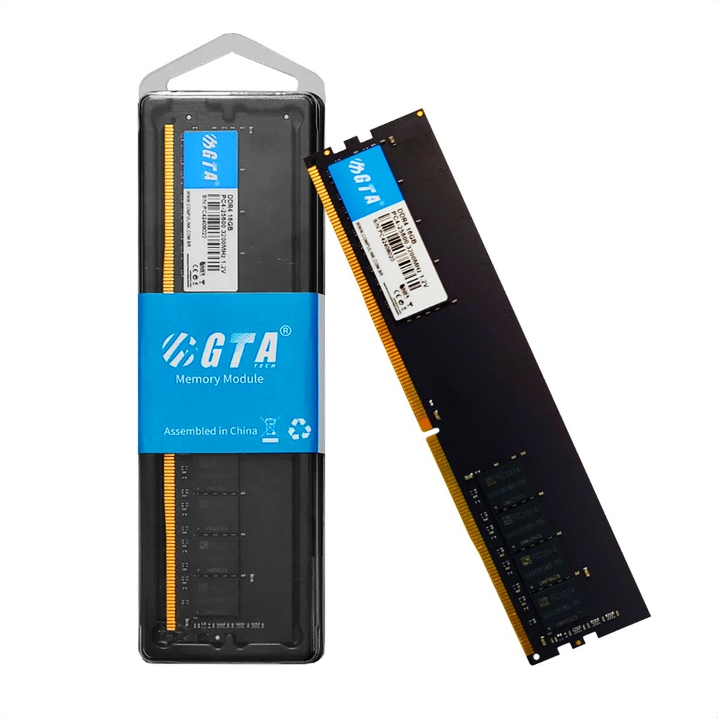 Memoria 16Gb Ddr4 3200 Cl22 1.2v Desktop UDIMM GT16G3200L20 GTA Tech ...