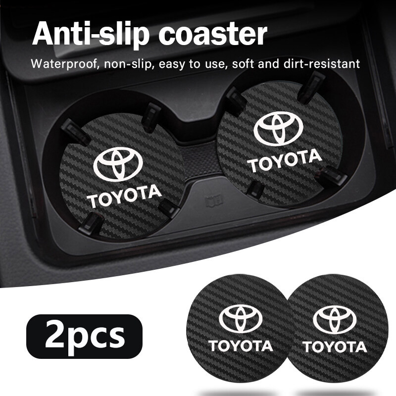 Porta-Copos De Fibra De Carbono Para Pia De Carro , 2 Peças , Adequado ...