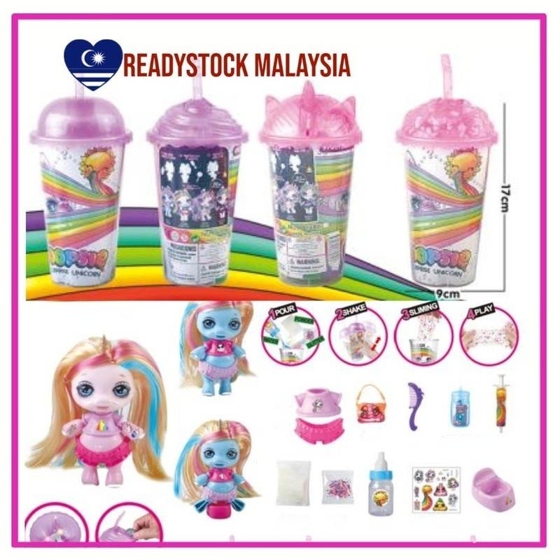 Poopsie Slime 20 Caixa Cega Surpresa Unicornio Bebê Novo Copo Brinquedo 1XPC | Shopee Brasil