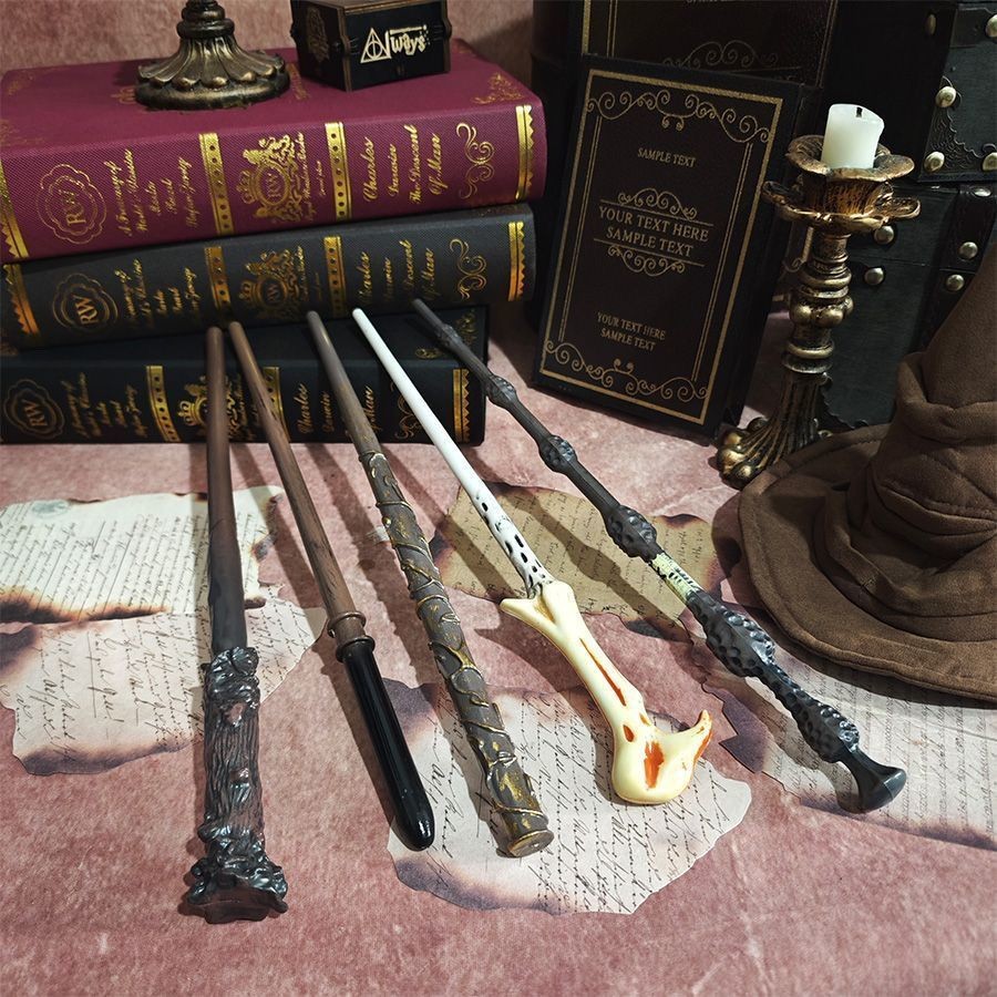 Varinha de Harry Potter Hermione Dumbledore Malfoy Varinha Mágica de ...