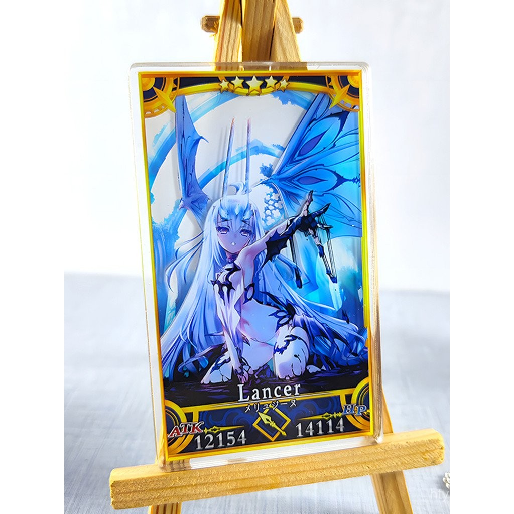 FGO/Fate Fate Grand Order Chaveiro Acrílico Multicamadas 3D Excalibur Morgan Oberon | Shopee Brasil