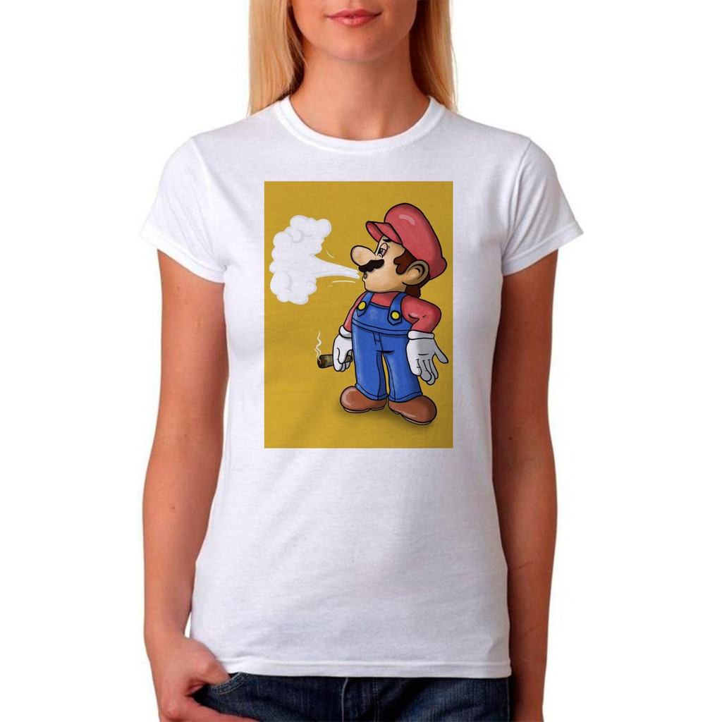Camiseta Mario Bros Marijuana Thc 420 Maconha LANÇAMENTO | Shopee Brasil