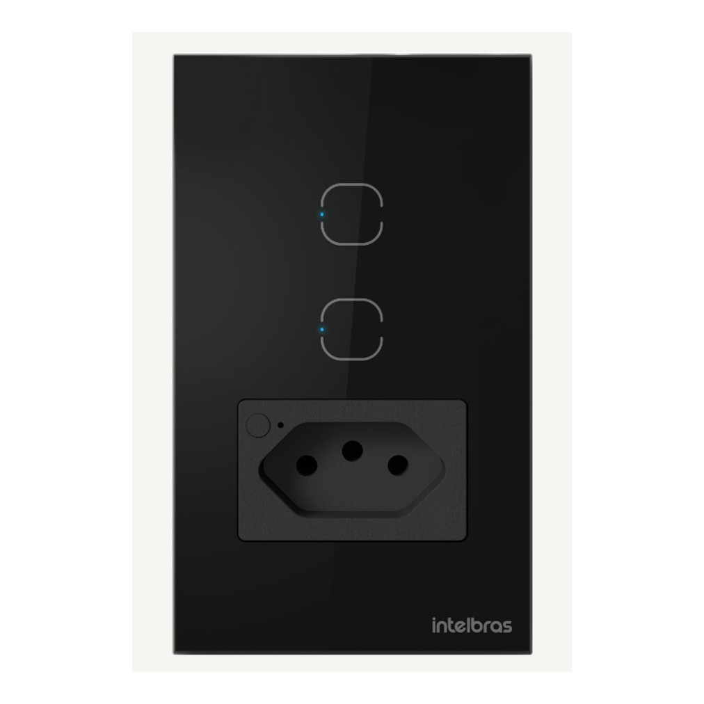 Tomada Inteligente 10a Wifi Izy Smart Ets 2002 Preta Intelbras | Shopee ...