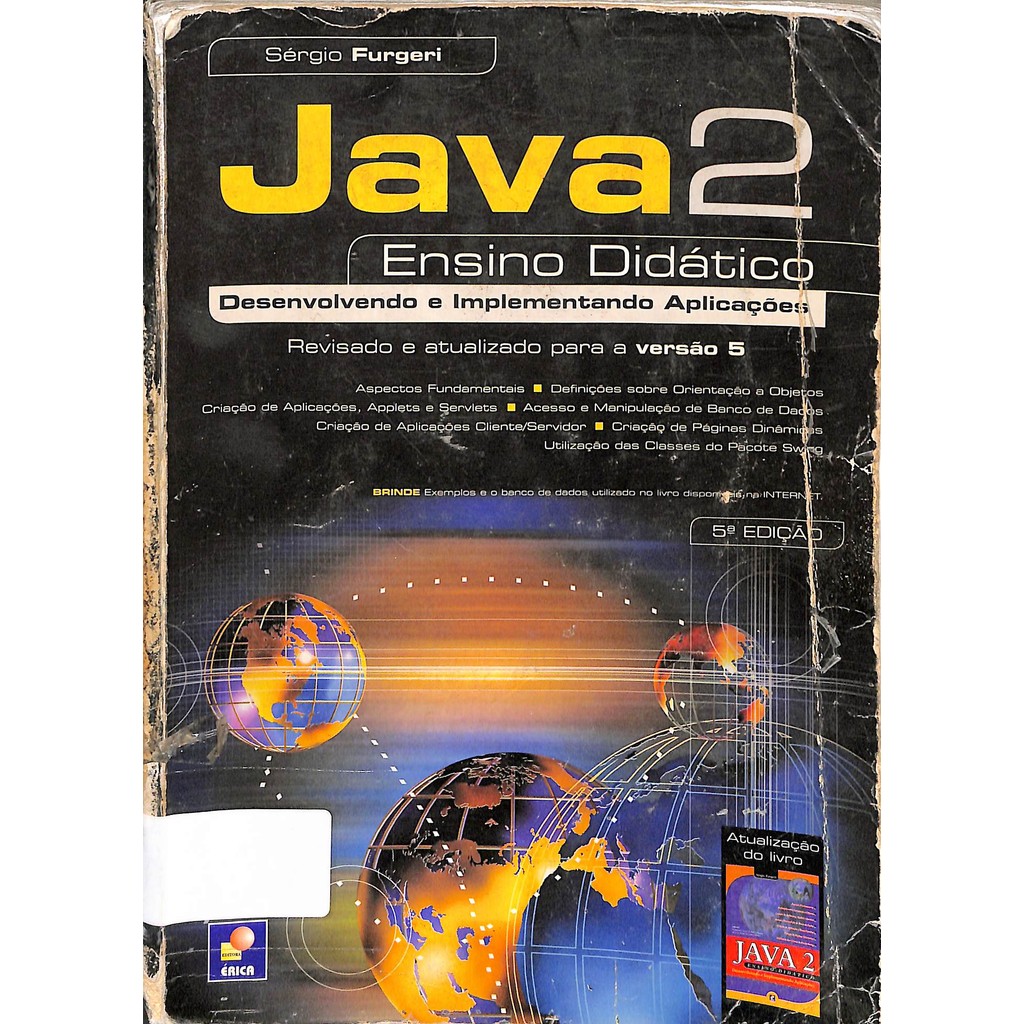 Livro Java 2 Ensino Didático Desenvolvendo e Implementando Aplicações ...