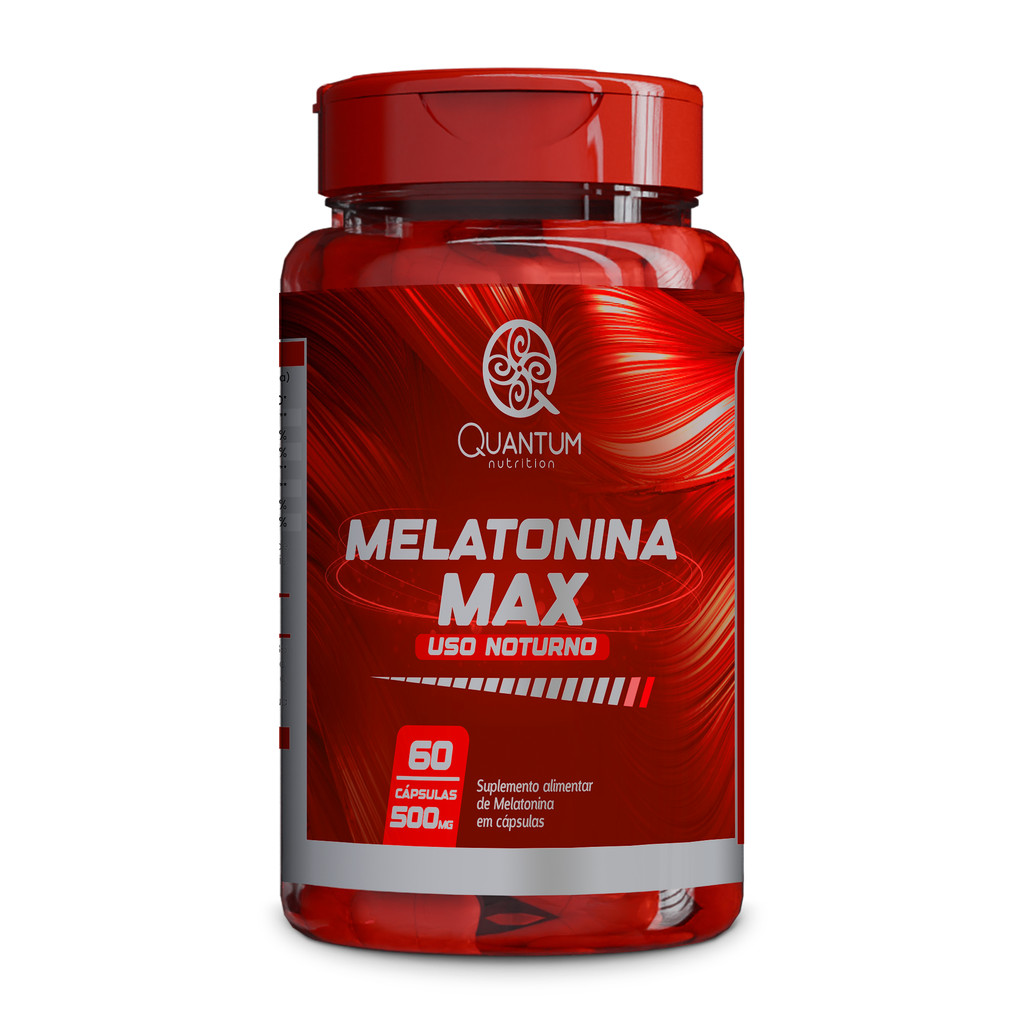 MELATONINA MAX QUANTUM 60 CAPS 500 MG | Shopee Brasil