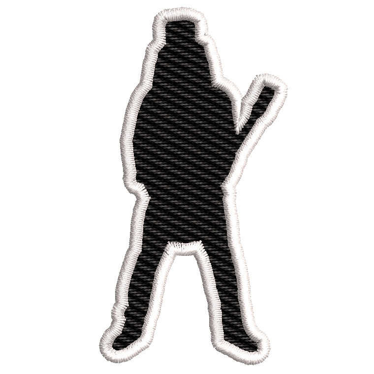 Patch bordado Slash Guitarra Rock Musica banda 7x3,5cm | Shopee Brasil