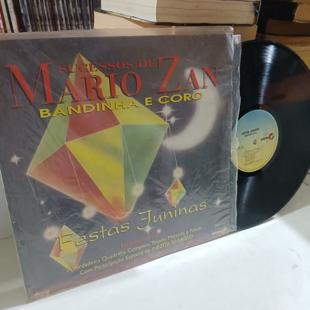 VINIL mario zan LP sucessos de mario zan bandinha e coro - festas ...