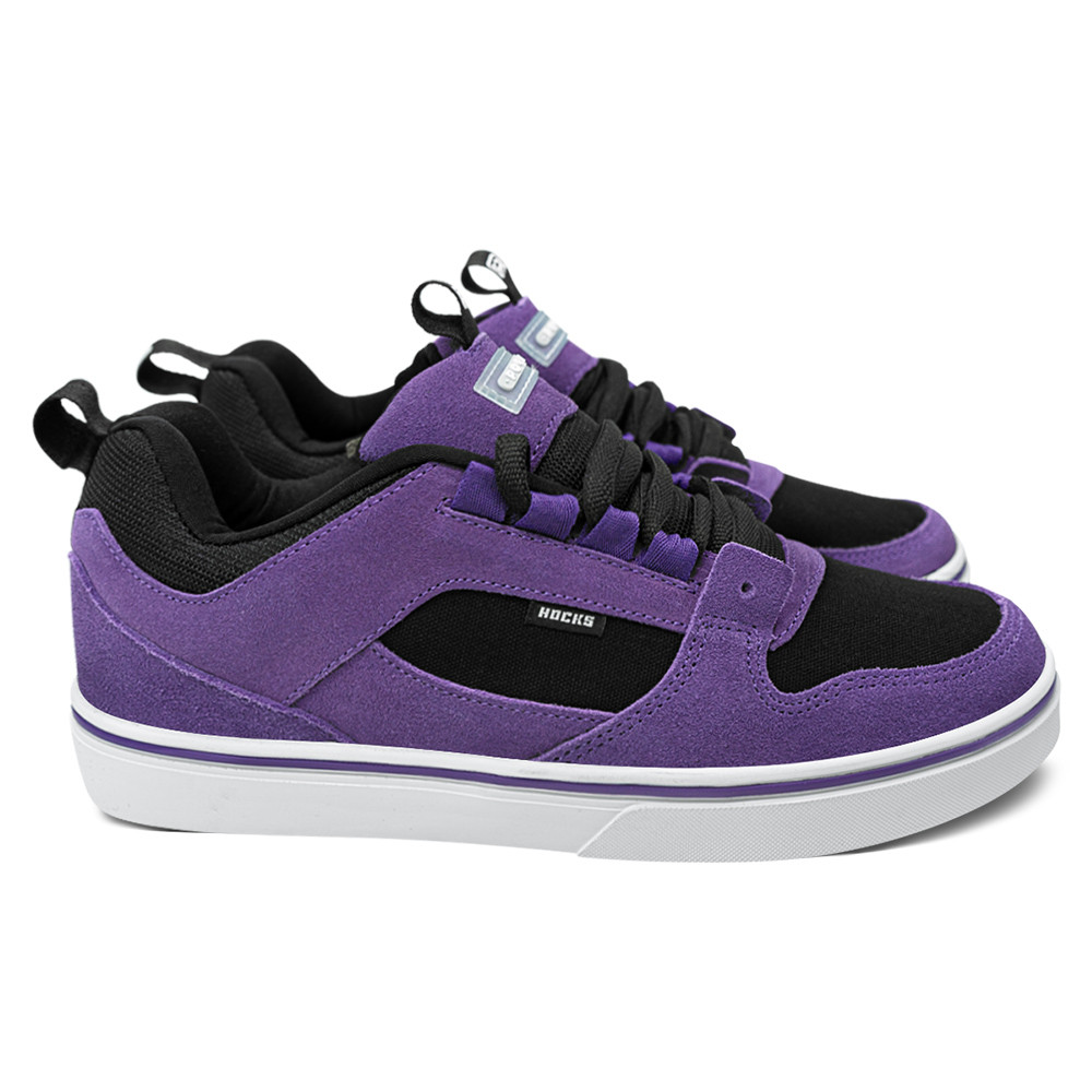 Tênis Hocks Unissex Camurça Pop Lite Psylocke | Roxo | Shopee Brasil