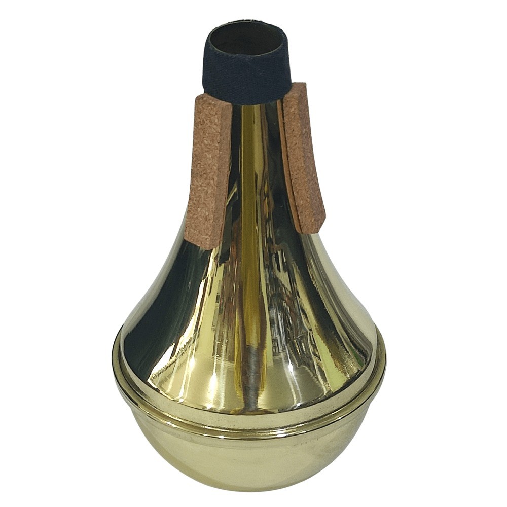Surdina Estudo Dourada Trompete | Shopee Brasil