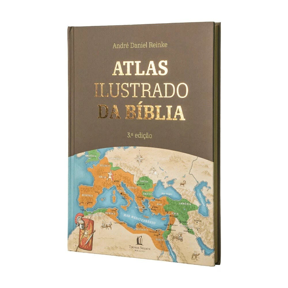Atlas Ilustrado Da Bíblia Edição Luxo, Capa Dura - Apresenta Toda A ...