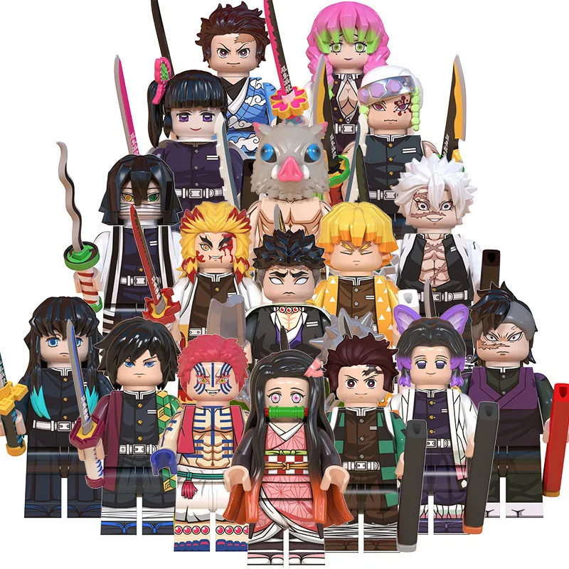 Demon Slayer Action Figure Tsuyuri Kanao Kanroji Mistsuri Bloco De ...