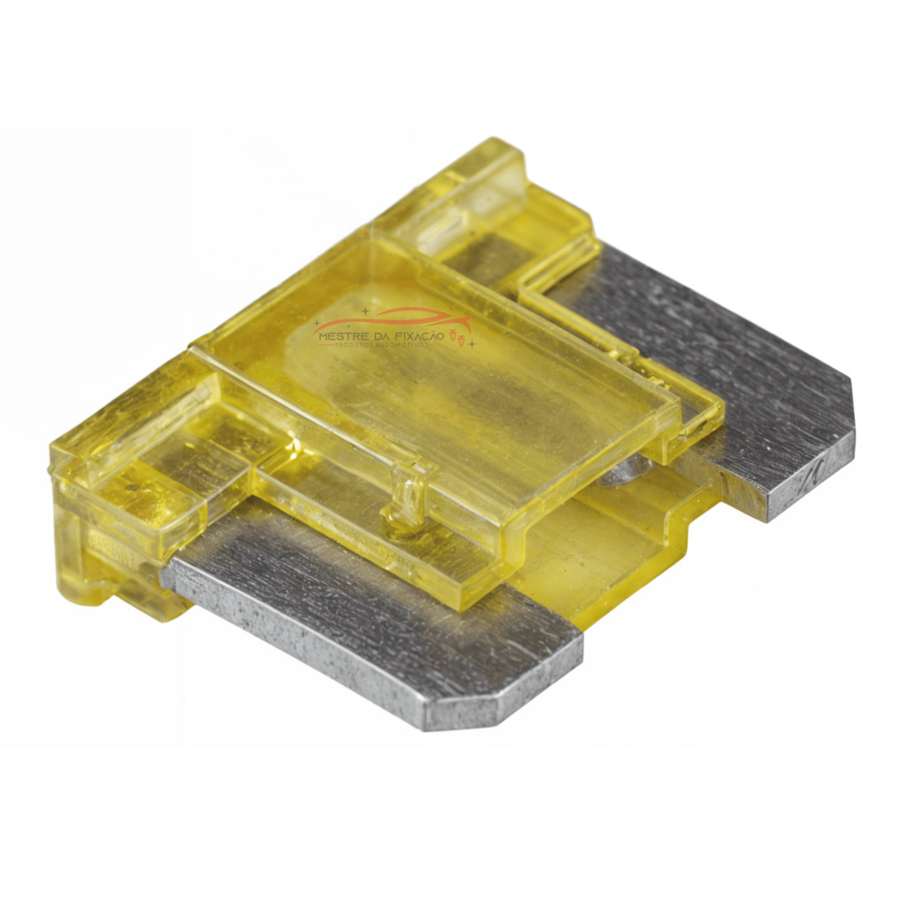 10 Fusivel Encaixe Lamina MINI Elemento Curto 20 Amperes | Shopee Brasil