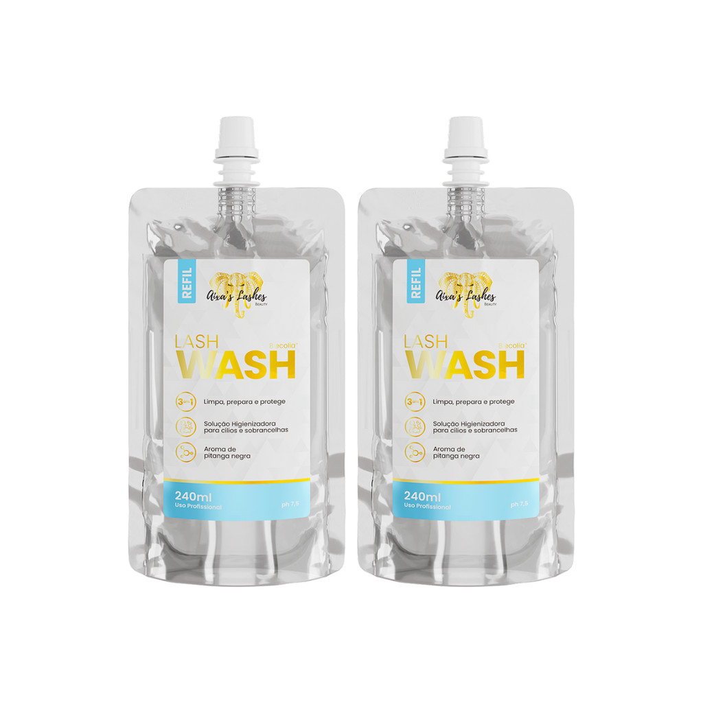 KIT LASH WASH 2X (REFIL) | Shopee Brasil