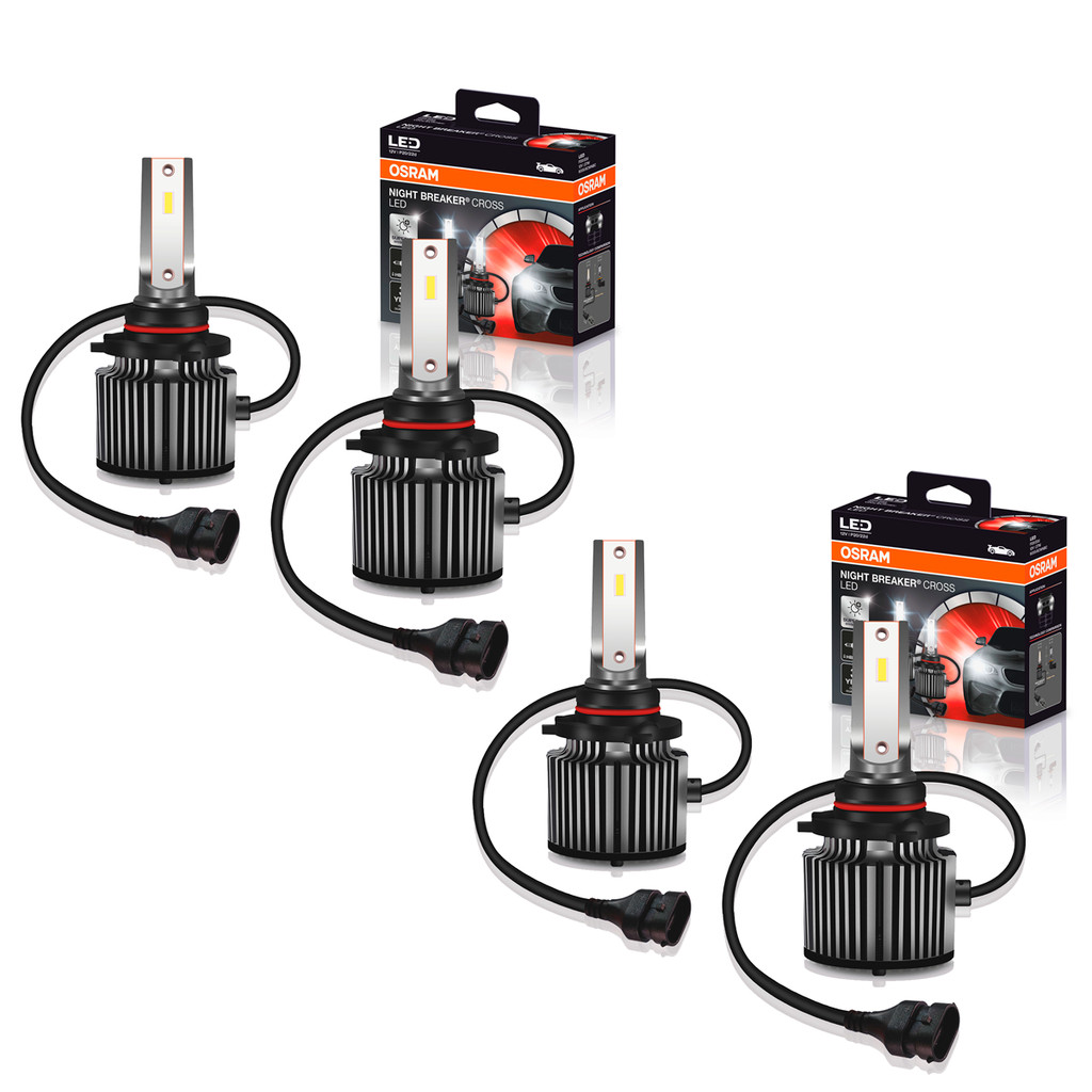 Kit Lâmpada LED HB3+HB3 Osram Night Breaker Cross | Shopee Brasil