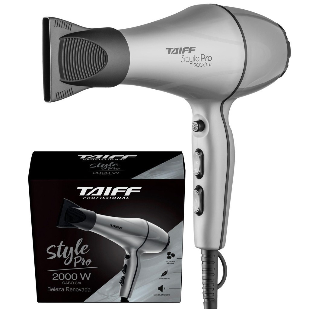 Original Taiff estilo profissional cabelo secador 2000W | Shopee Brasil