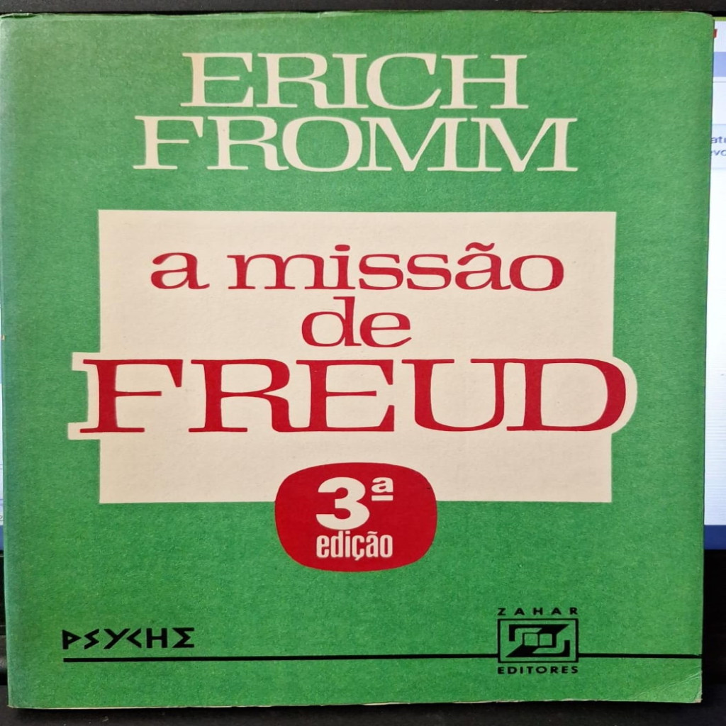 A Missão De Freud autor Erich Fromm | Shopee Brasil