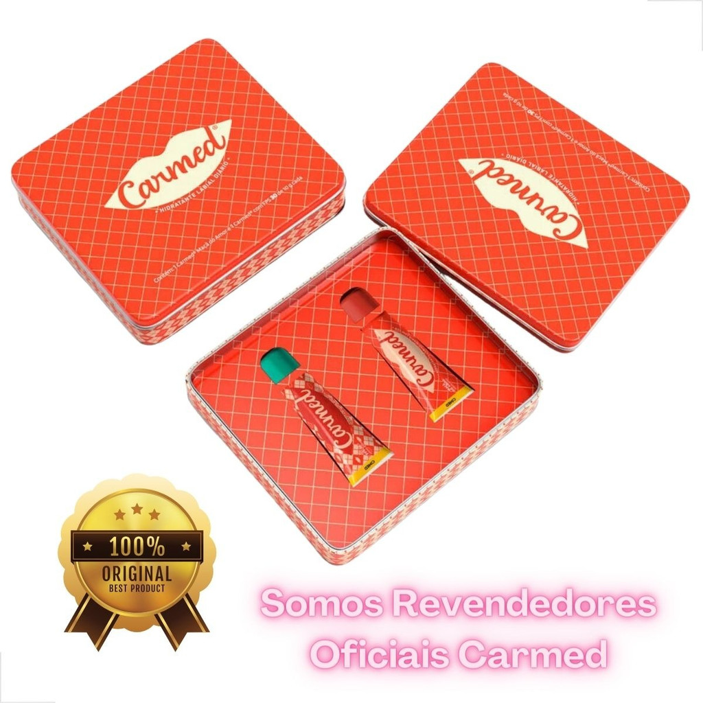 Kit Carmed Completo Edição Limitada Coleção - Pronta Entrega | Shopee ...