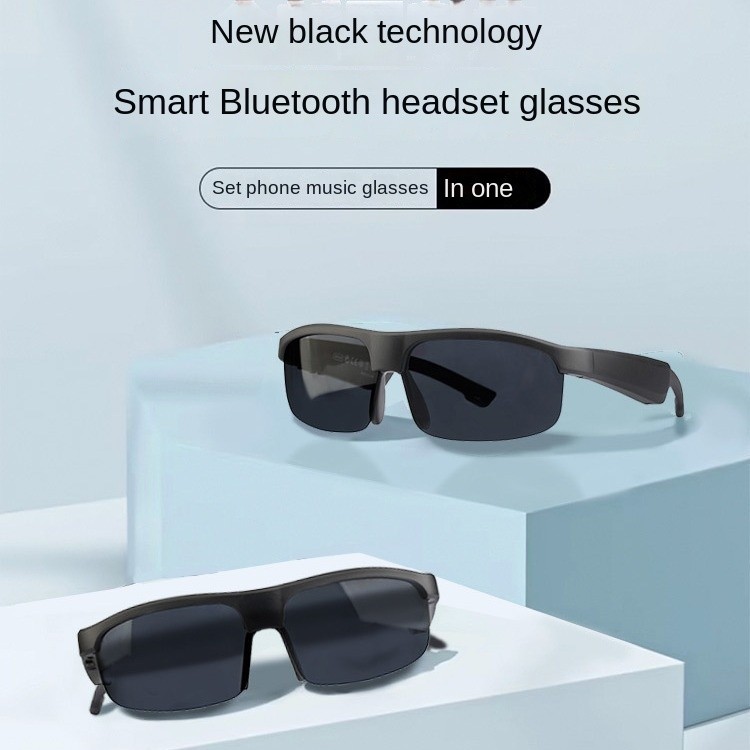 Óculos Inteligentes Bluetooth Sem Fio F06 Fones De Ouvido Protetor ...
