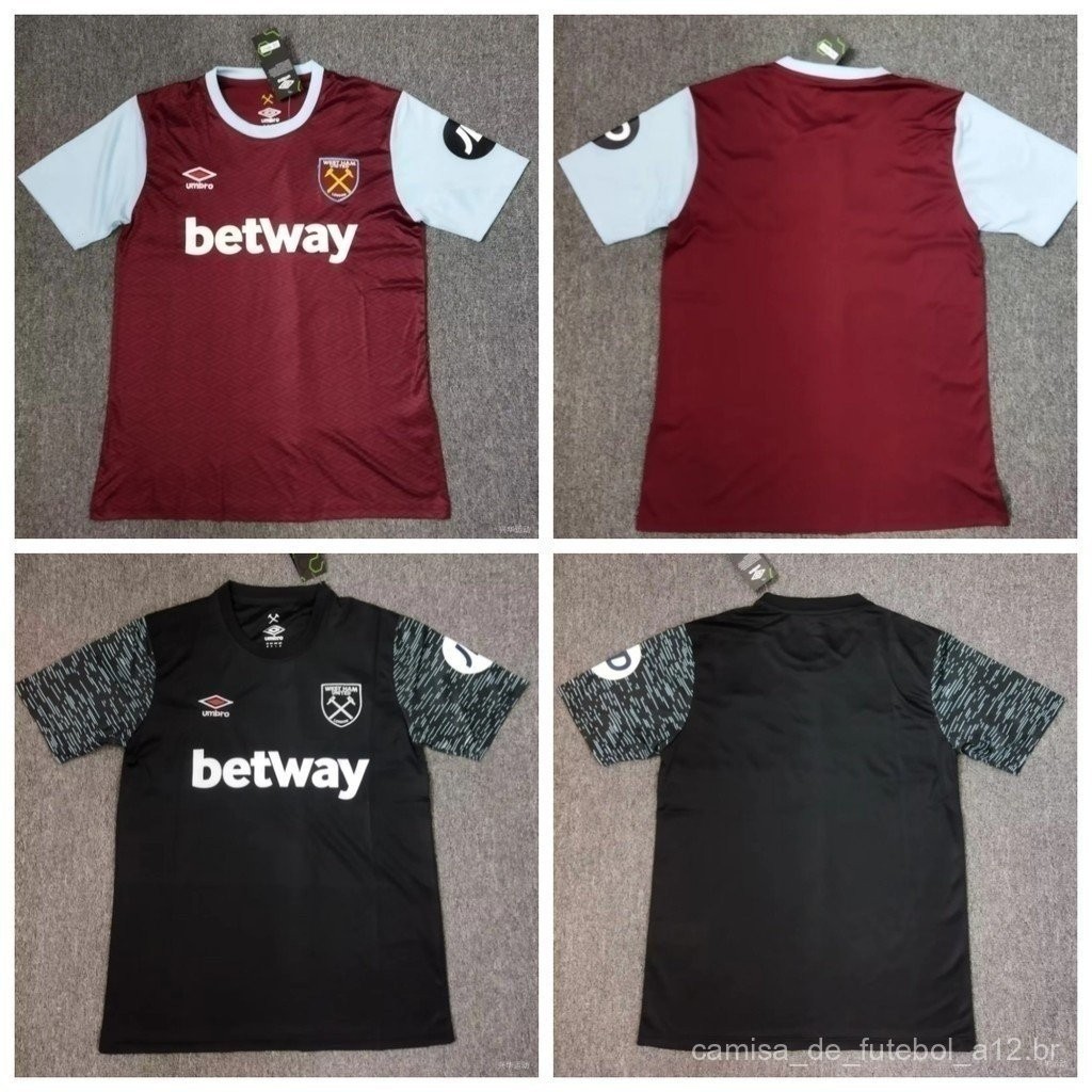 HBNJ 24-25 West Ham United Casa/Out Fã Versão Camisa de Futebol S-XXL ...