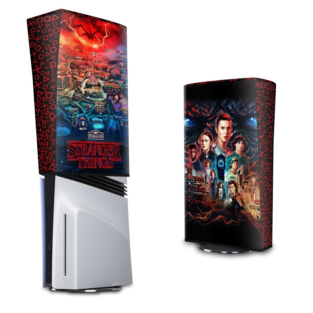 Capa para PS5 Pro Anti Poeira Vertical - Stranger Things | Shopee Brasil