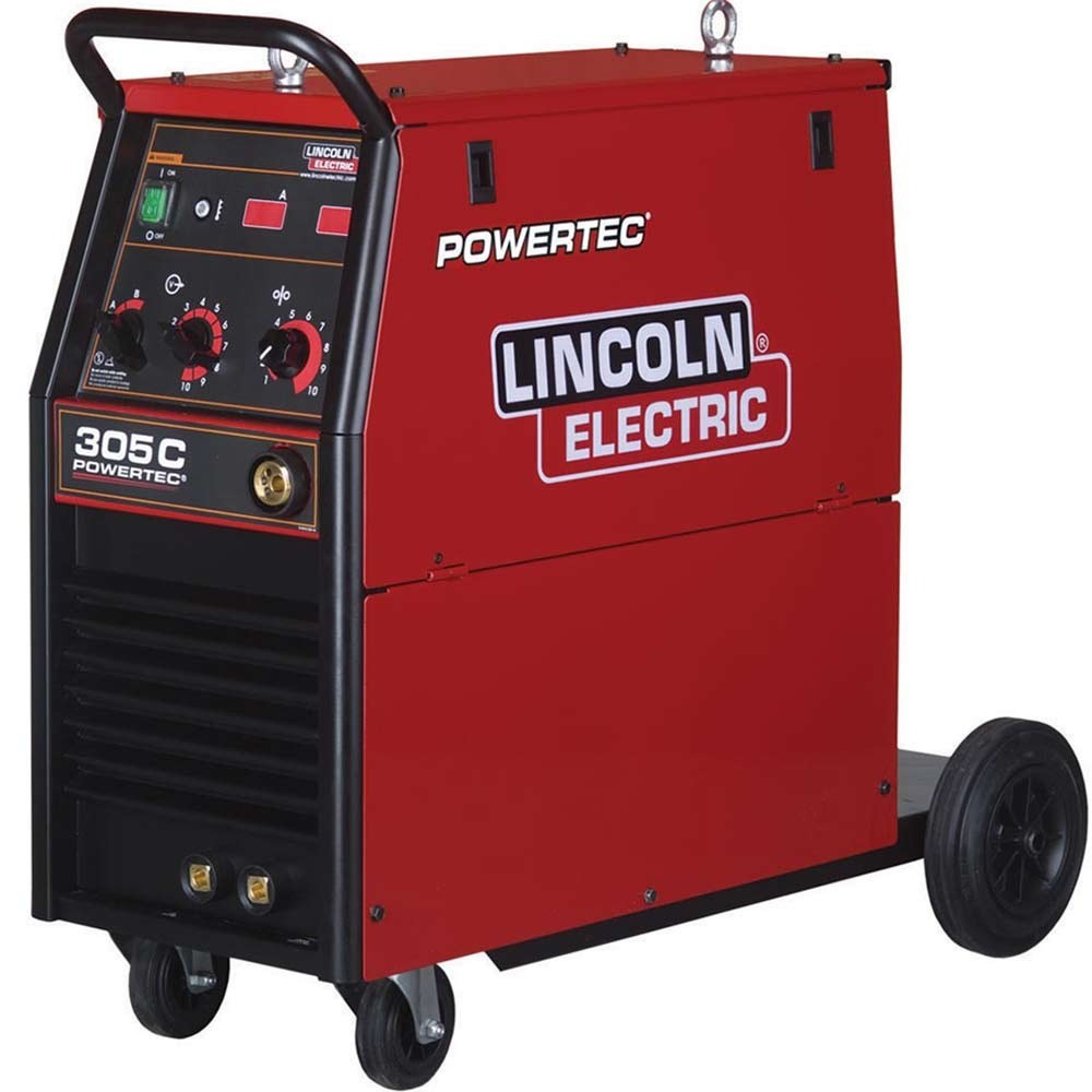 Máquina de solda MIG/MAG 300 amperes trifásica - POWERTEC 305C ...