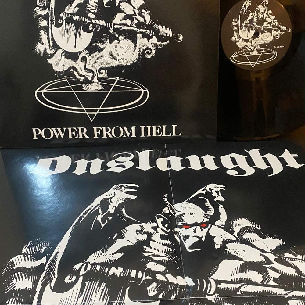 Onslaught - Power from Hell (Thrash Metal, LP Nacional, High Roller ...