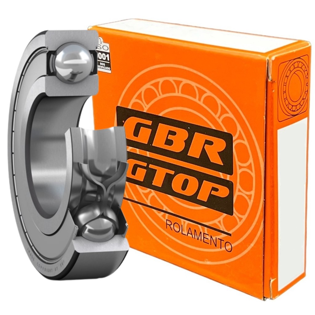 Rolamento 6204 ZZ GBR/GTOP 20x47x14 | Shopee Brasil